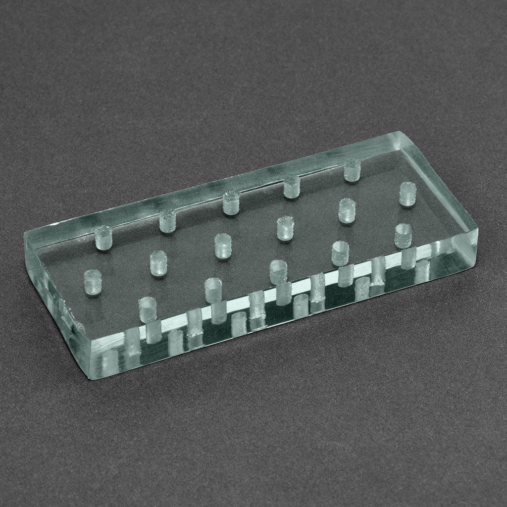 1516 : Clear Plexiglass 16 Hole Bur Blocks with Boxes – Palmero Healthcare