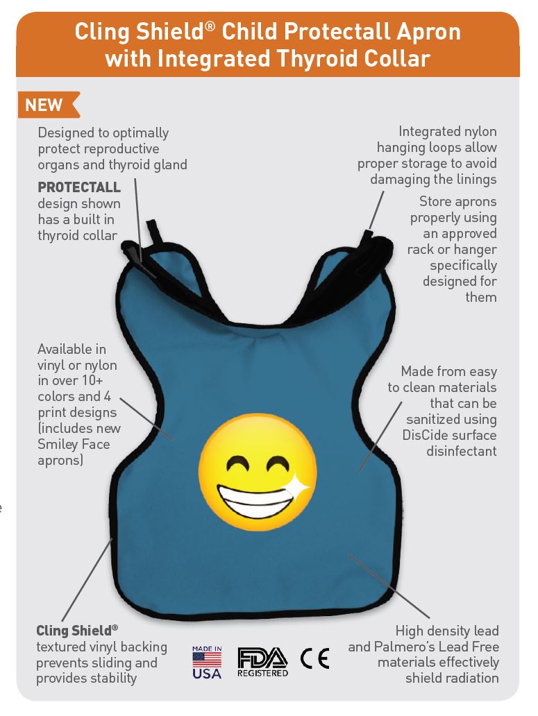 24 : Cling Shield® Adult Protectall Apron, with Neck Collar – Palmero ...