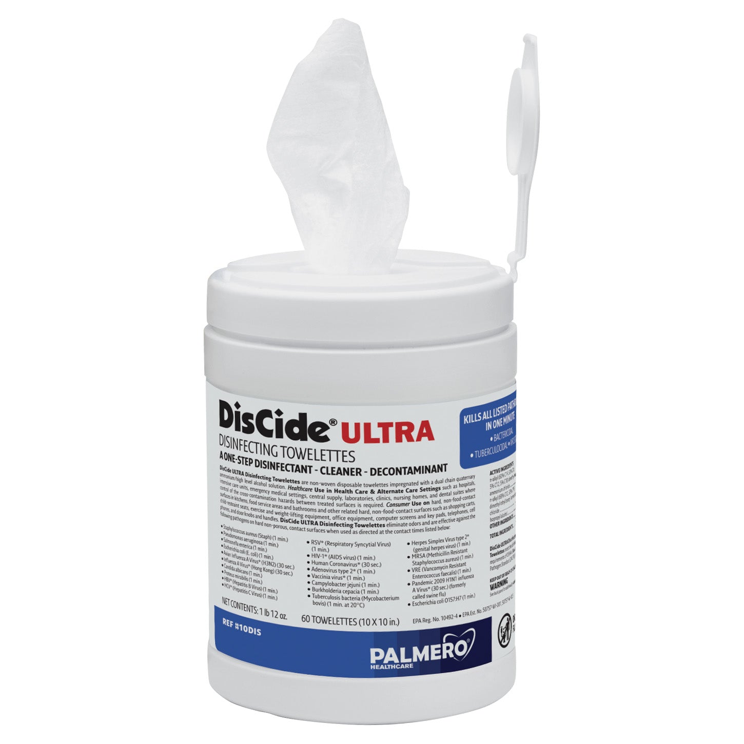 10DIS : DisCide® Ultra Towelettes – Palmero Healthcare
